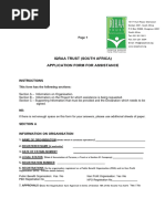 CSI Application Form | PDF