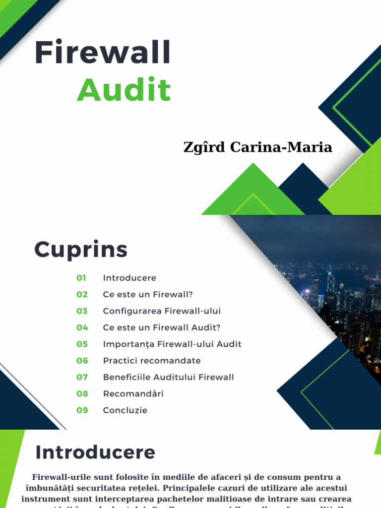 Firewall Audit | PDF