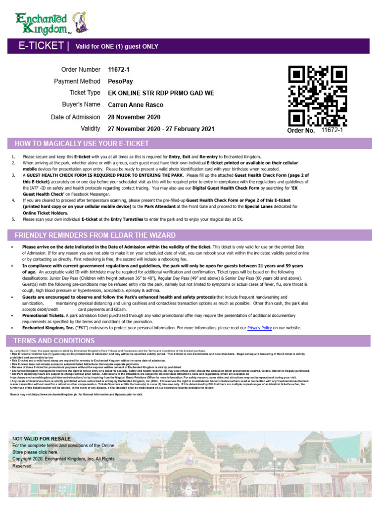 EK Ticket 11672 | PDF | Debit Card | Credit Card