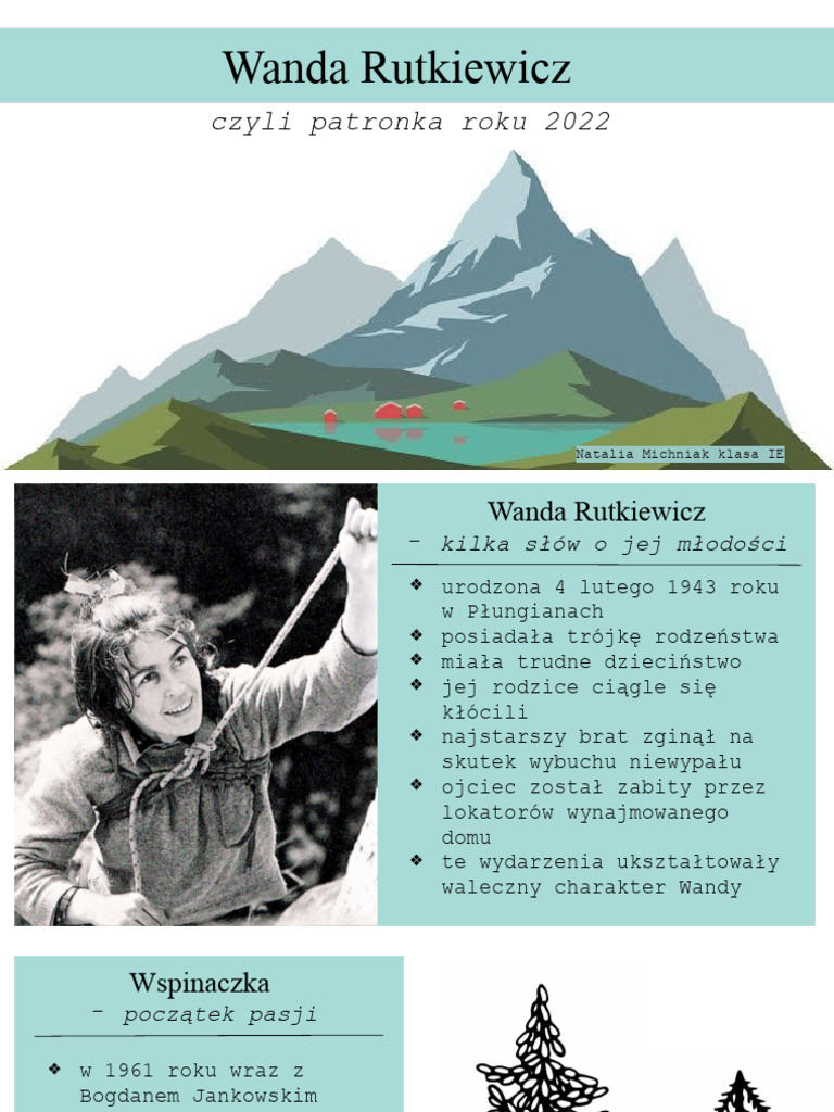 Wanda Rutkiewicz | PDF