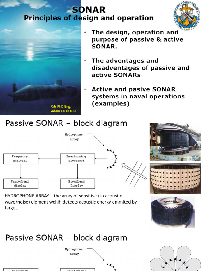 4_SONAR (Design & Operation) | PDF | Sonar | Telecommunications