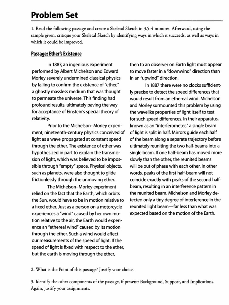 Passage Ether | PDF | Luminiferous Aether | Physics