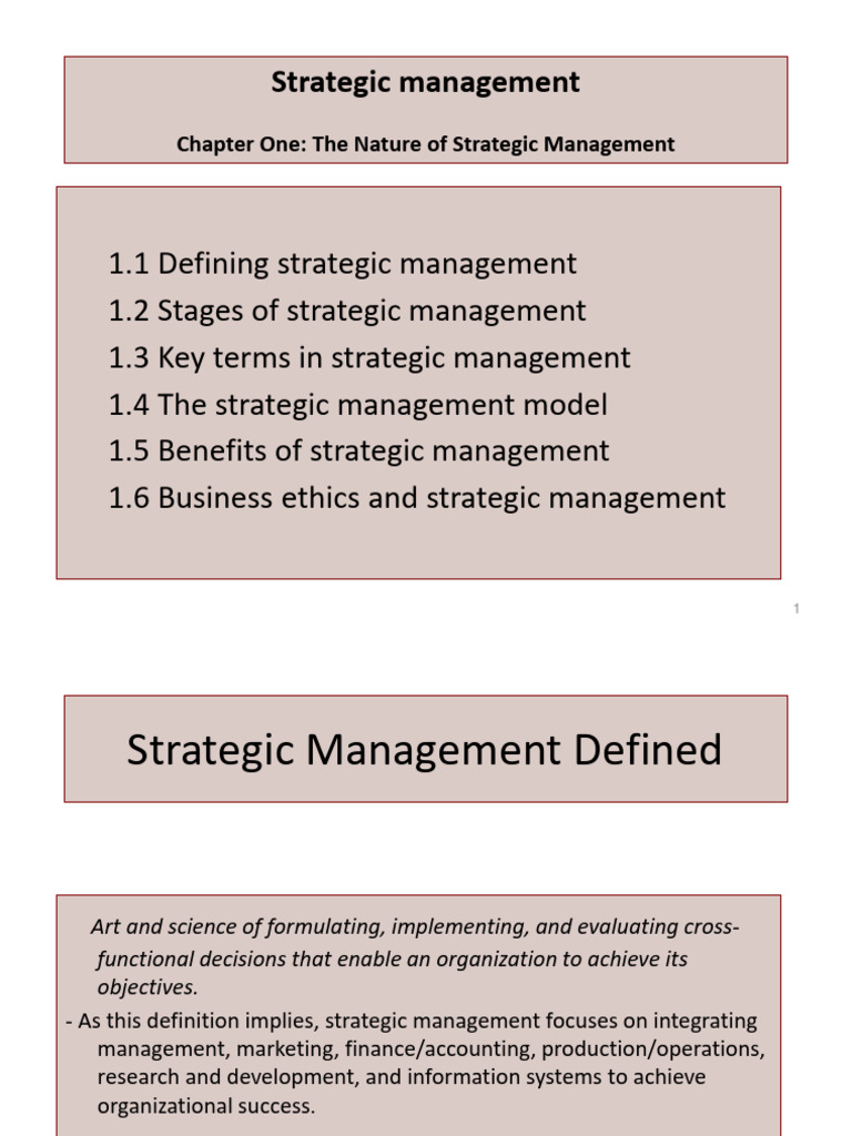 Strategic Management From Shale | PDF | Strategic Management ...