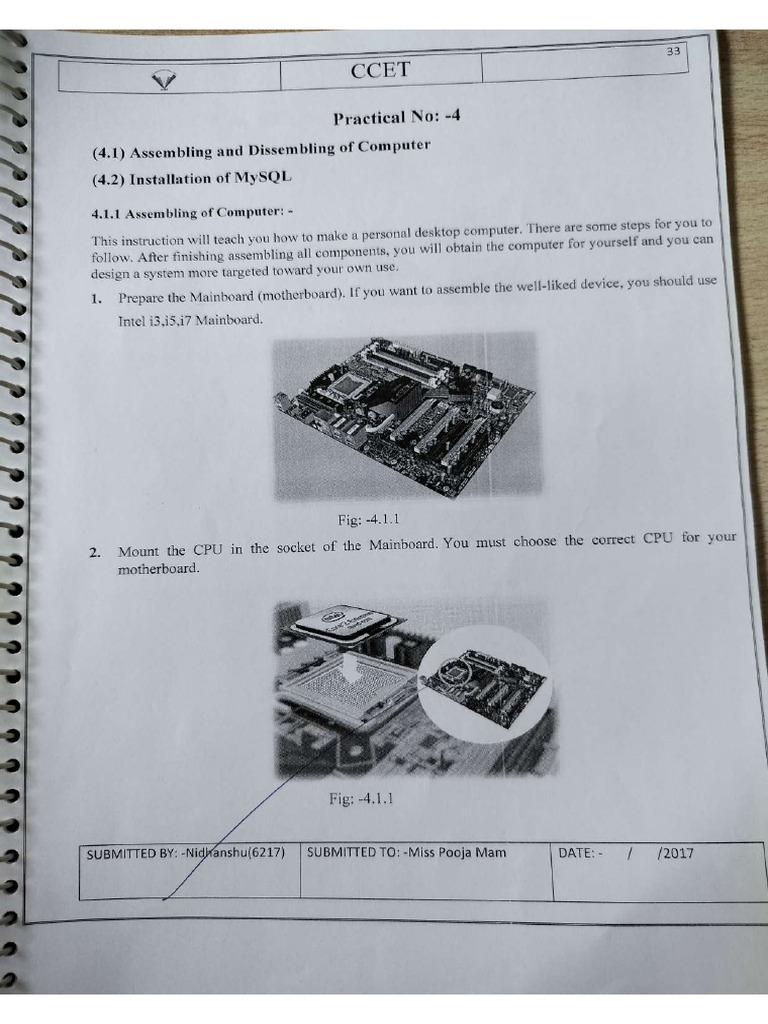 Computer Workshop Practical - 3 | PDF