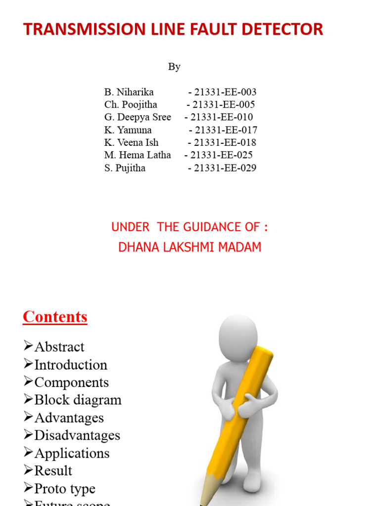 Transmission Line Fault Detection | PDF | Relay | Electric Power ...