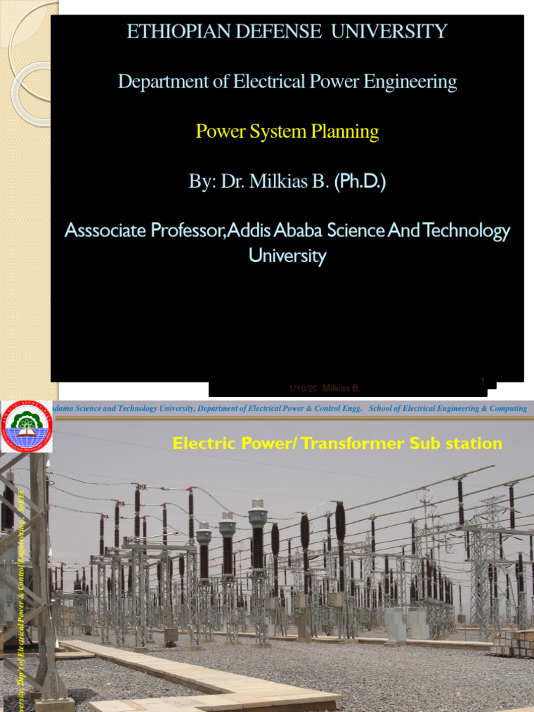 Lecture 04 DESIGN PRINCIPLES & PRACTICE OF SUBSTATION and Location ...