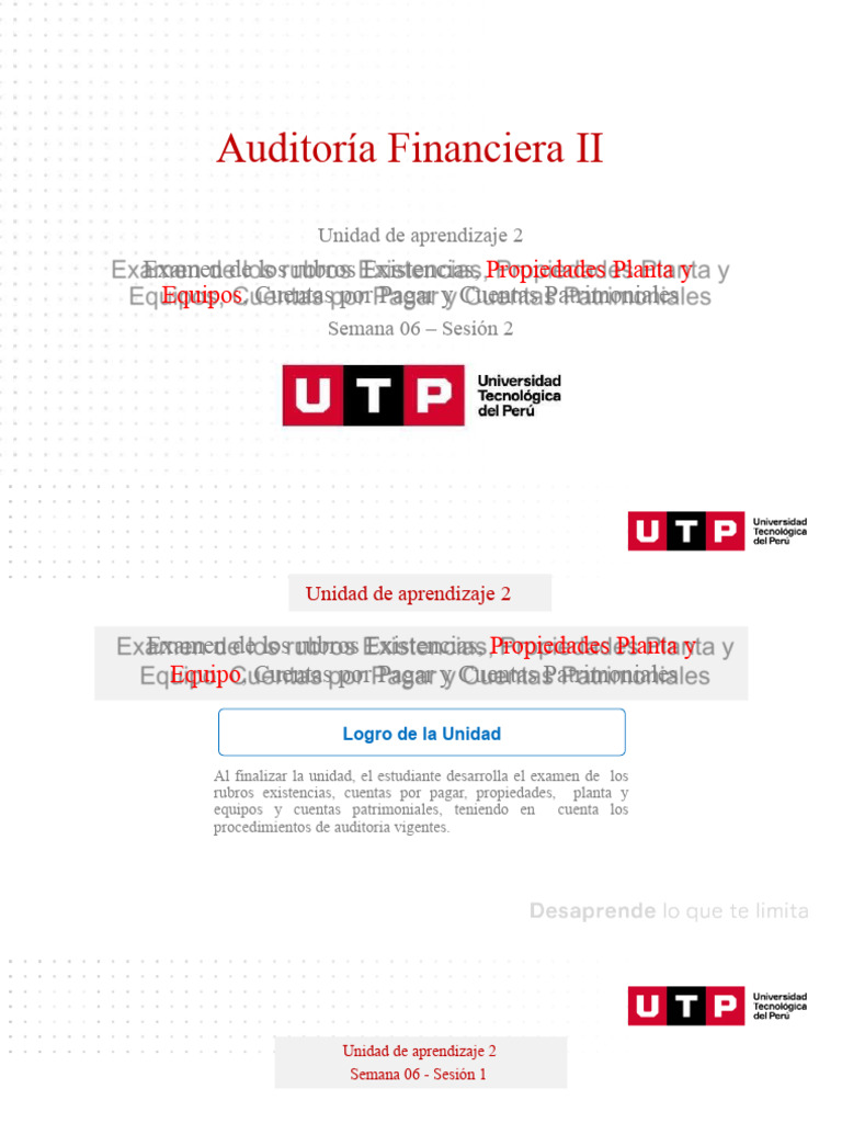 S06.s2 - Material - Examen de Propiedades Planta y Equipo | PDF | Depreciación | Auditoría