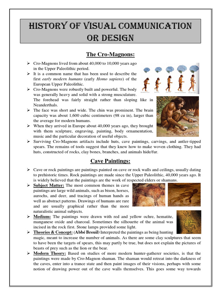 History of Visual Communication | Download Free PDF | Egyptian ...