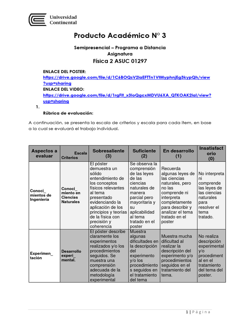 Pa3 - 2023 - 20a Actualizado Grupo 5 | PDF | Experimentar | Física