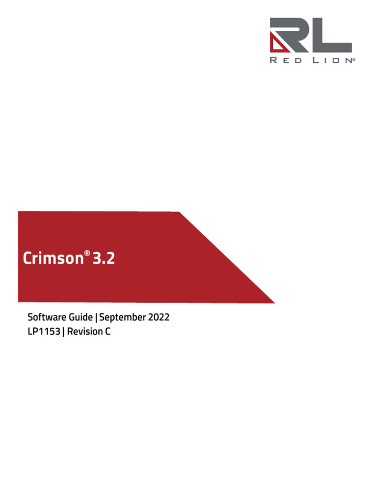 Crimson 3.2 Software Guide English (LP1153C) 19MB | PDF | World Wide ...