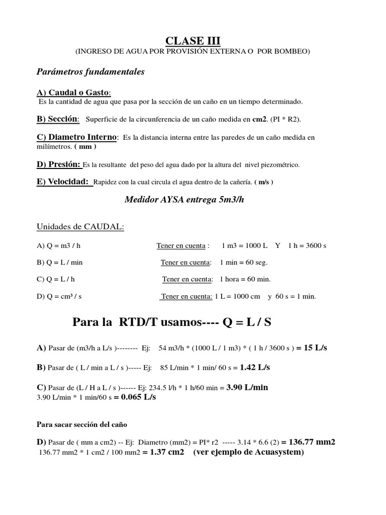 CLASE III Corregida OK | PDF