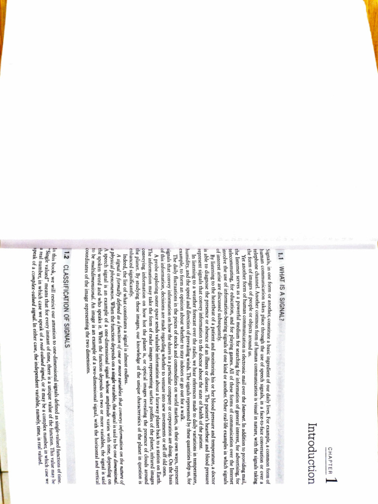 S&S - Signals | PDF | Discrete Time And Continuous Time | Information