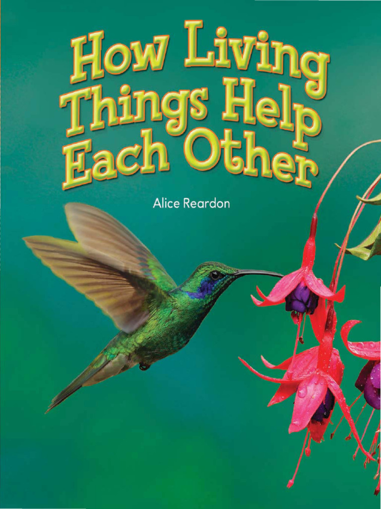 How Living Things Help Each Other | PDF | Plants | Seed