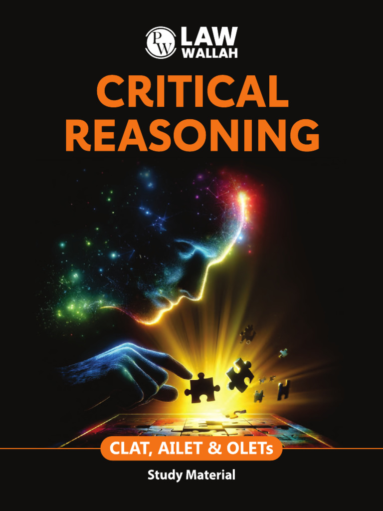 Critical Reasoning E - Modules PDF Only CLAT Risers 2025 Batch663b3c574b52f000180bc752 | PDF ...