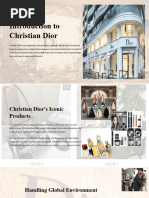 SWOT Analysis For Company Dior v2 | PDF | Brand | E Commerce