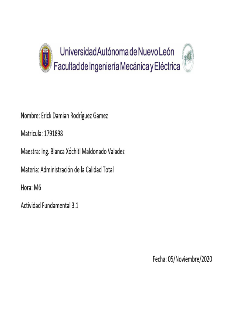 1791898 Rodriguez Gamez Grupo 003 Act. Fundamental 3.1 | PDF | Análisis ...