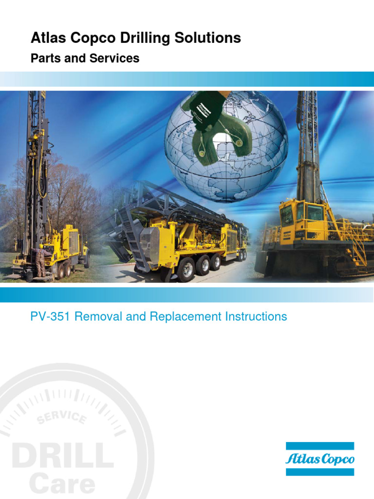 Atlas Copco PV-351 - Removal - and - Replacement - Instructions | PDF ...