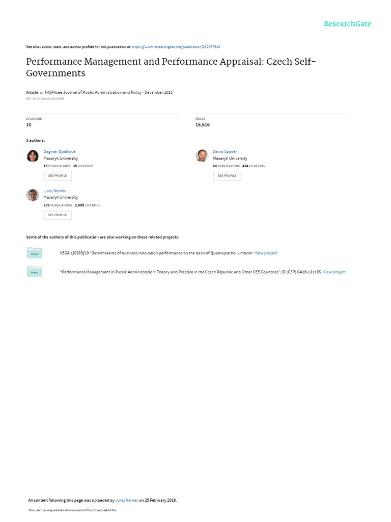 Performance_Management_and_Performance_Appraisal_C | PDF | Performance Appraisal | Quality ...