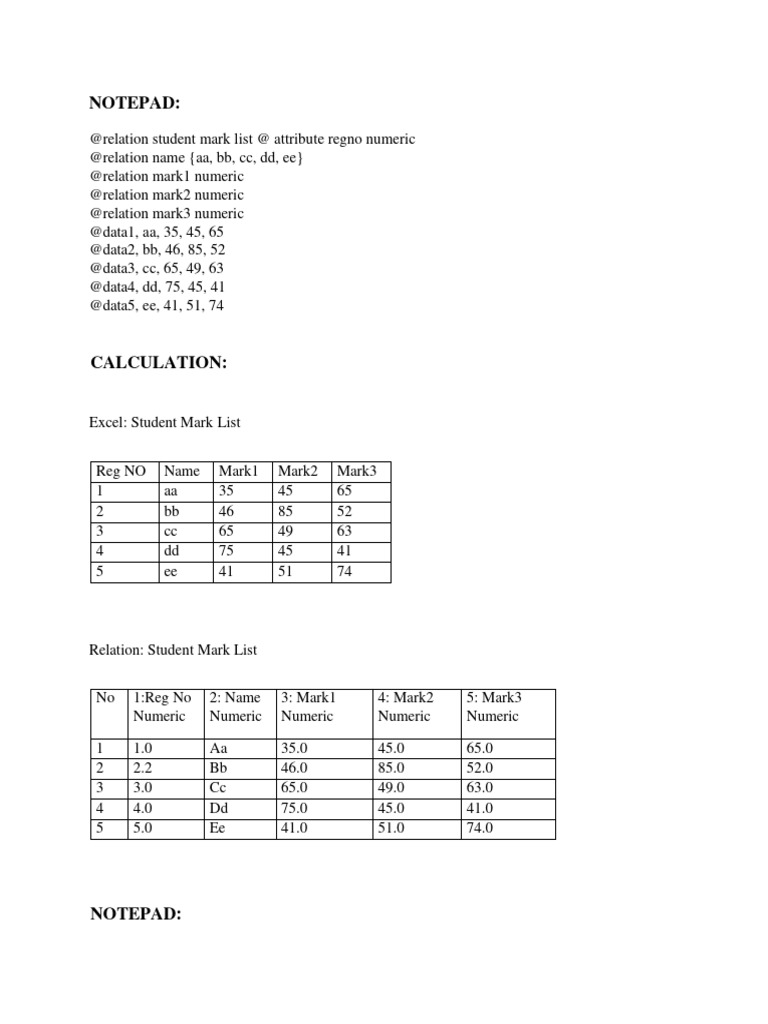 CALCULATION (2) | PDF | Applied Mathematics | Statistical Analysis