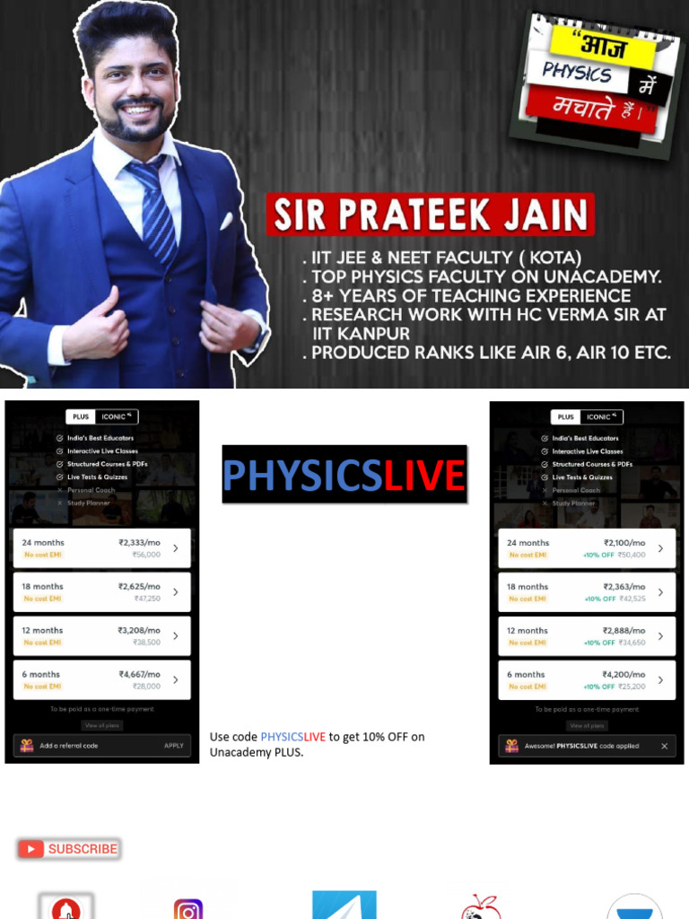 Projectile Motion DPP by Prateek Jain | PDF | Coordinate System | Motion (Physics)
