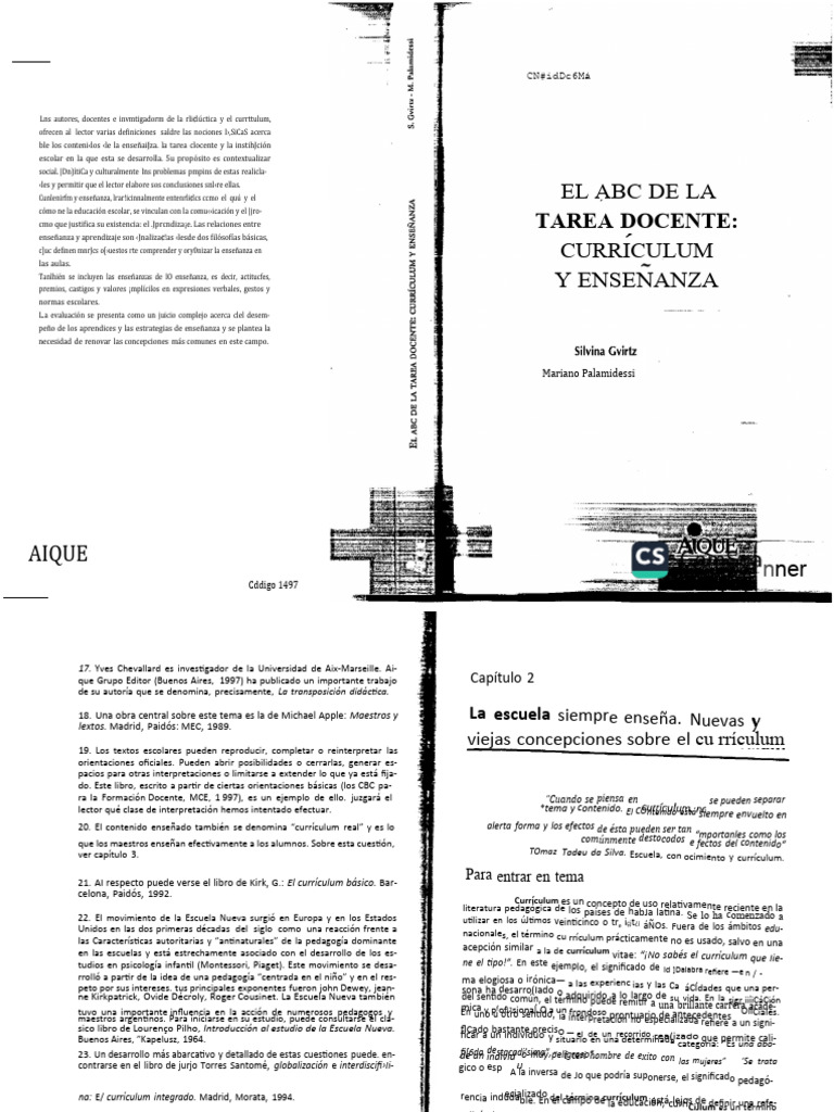 CAP. 2 Y 3 G. y P. | PDF | Plan de estudios | Aprendizaje