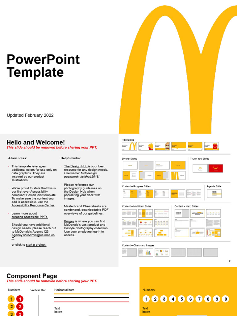 MCD Template - 2.0 - Final 2 | PDF | Microsoft Power Point | Graphic Design