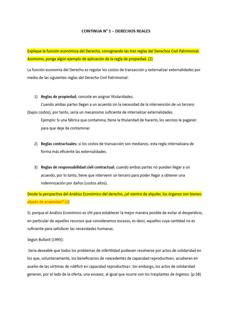 Reales Continua 1 (HOY) | PDF | Bienes | Exterioridad
