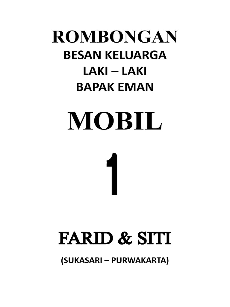 Rombongan Besan | PDF