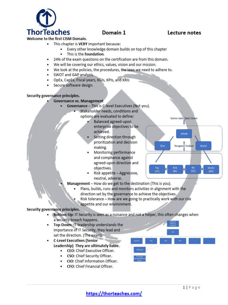 Thor Lectures | PDF | Information Security | Security Clearance
