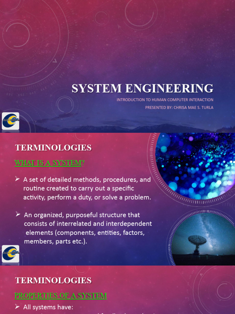 LESSON 2 - ITEC 80 - System Engineering | Download Free PDF | Graphical ...