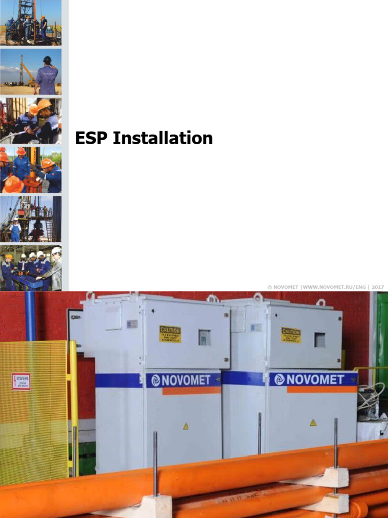 ESP Installation | Download Free PDF | Electrical Connector | Pump