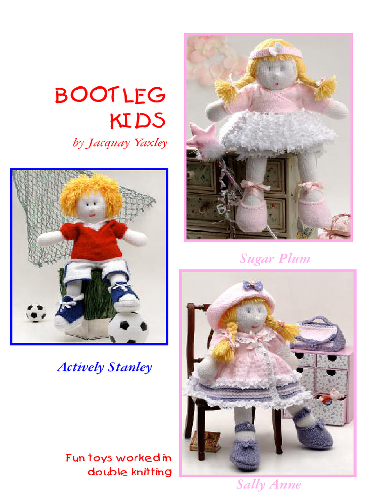 Book of Bootleg Kids 20 Page Download | PDF | Basic Knitted Fabrics ...