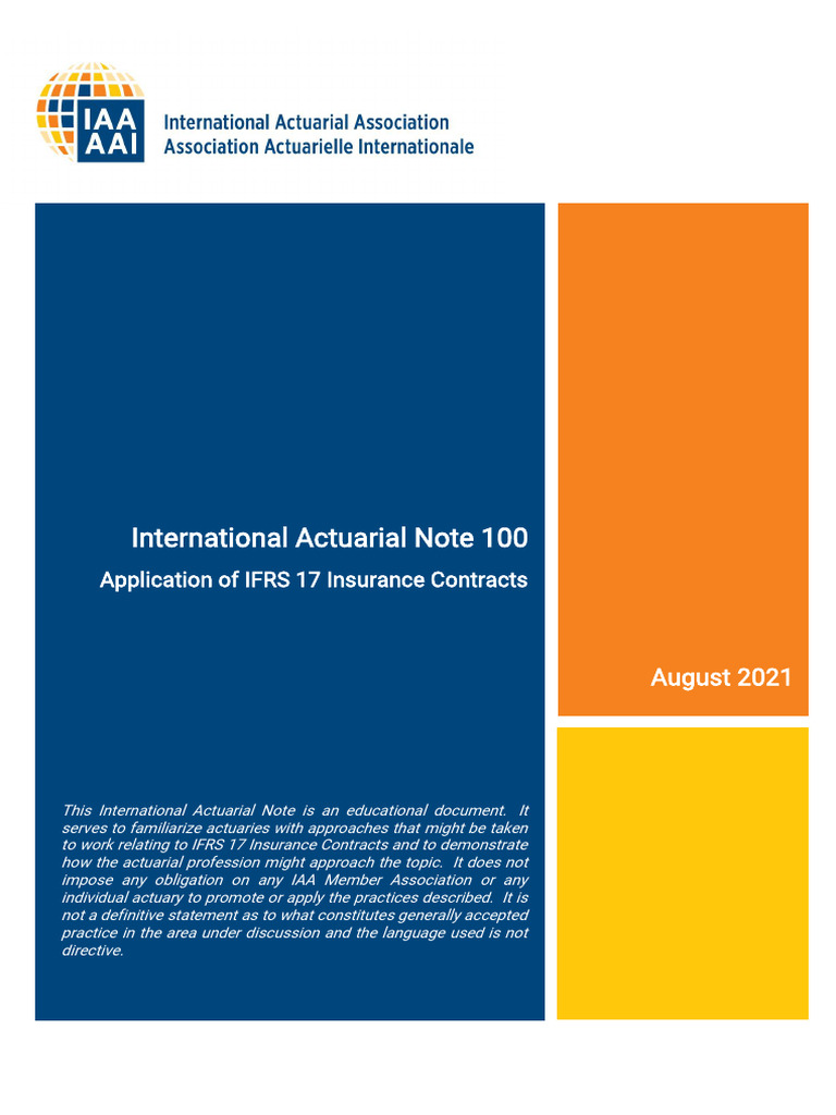 Iaa Ian100 31august2021 | PDF | Insurance | Fair Value
