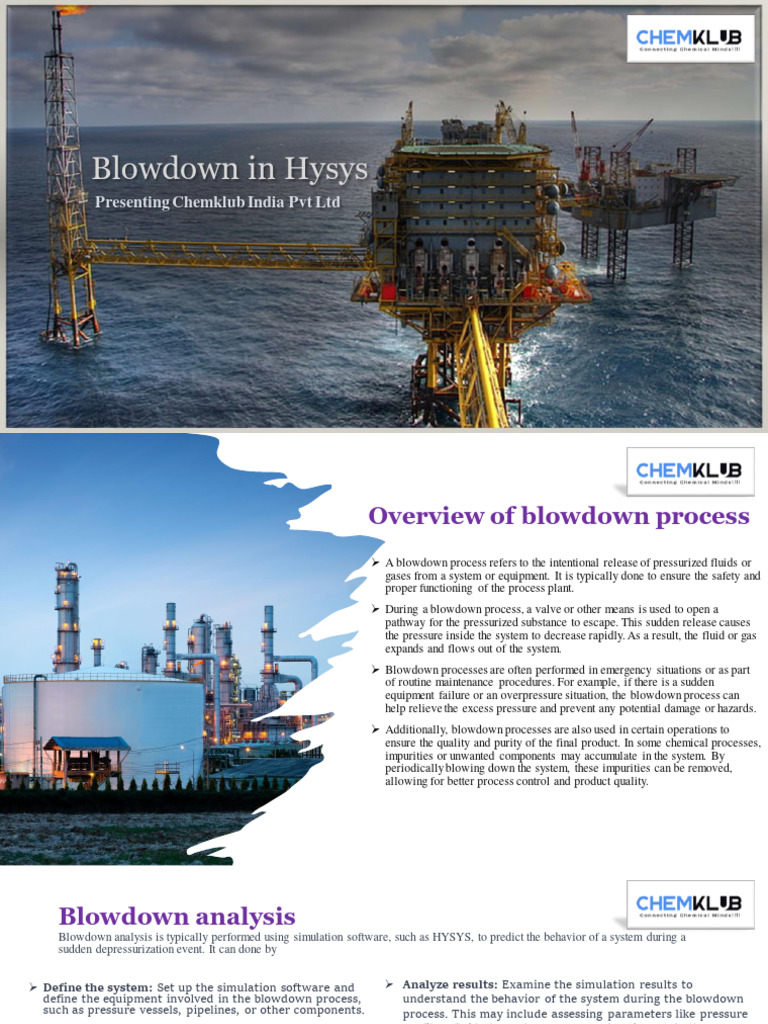 Blowdown in Hysys 1685463827 | PDF | Applied And Interdisciplinary Physics | Mechanical Engineering