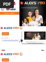 Guia de Registro para Alumnos Aleks Unah - Sep2023 | PDF