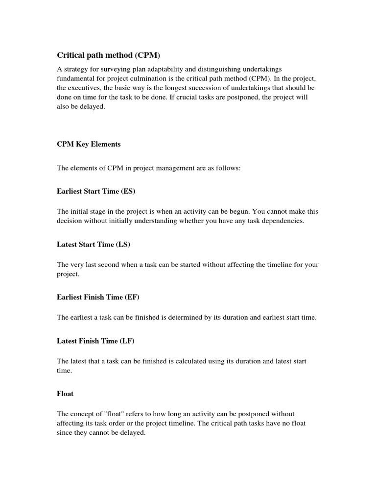 Extended Notes | PDF | Project Management | Projects