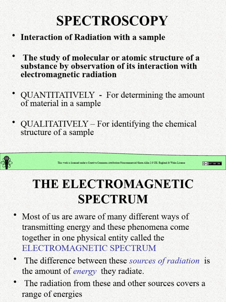 UV Vis | PDF | Electromagnetic Radiation | Electromagnetic Spectrum