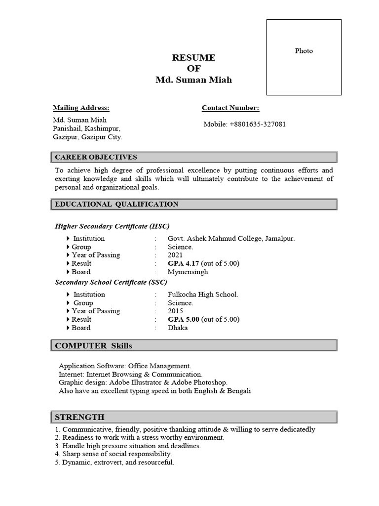 My CV | PDF