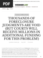 Basic Foreclosure Litigation Defense Manual | PDF | Truth In Lending ...