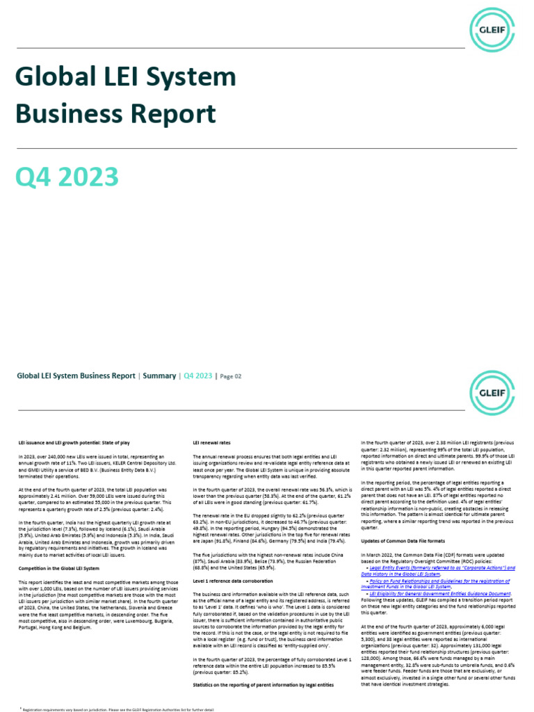 Q4-2023-Quarterly Business Report | PDF