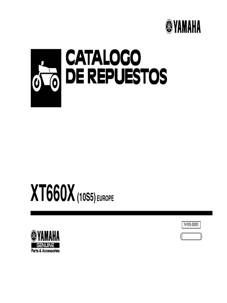 10S5 - 2009 XT660X Parts | PDF | Embrague | Arandela (Hardware)