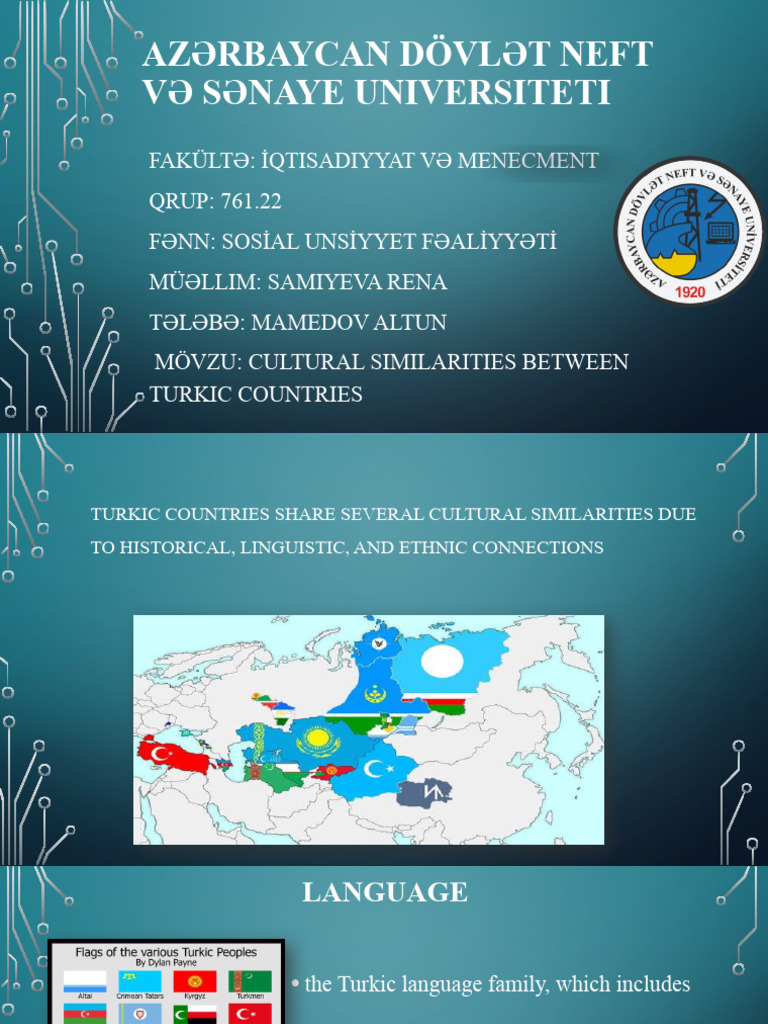 Cultural Ties Among Turkic Nations | PDF | Social Science
