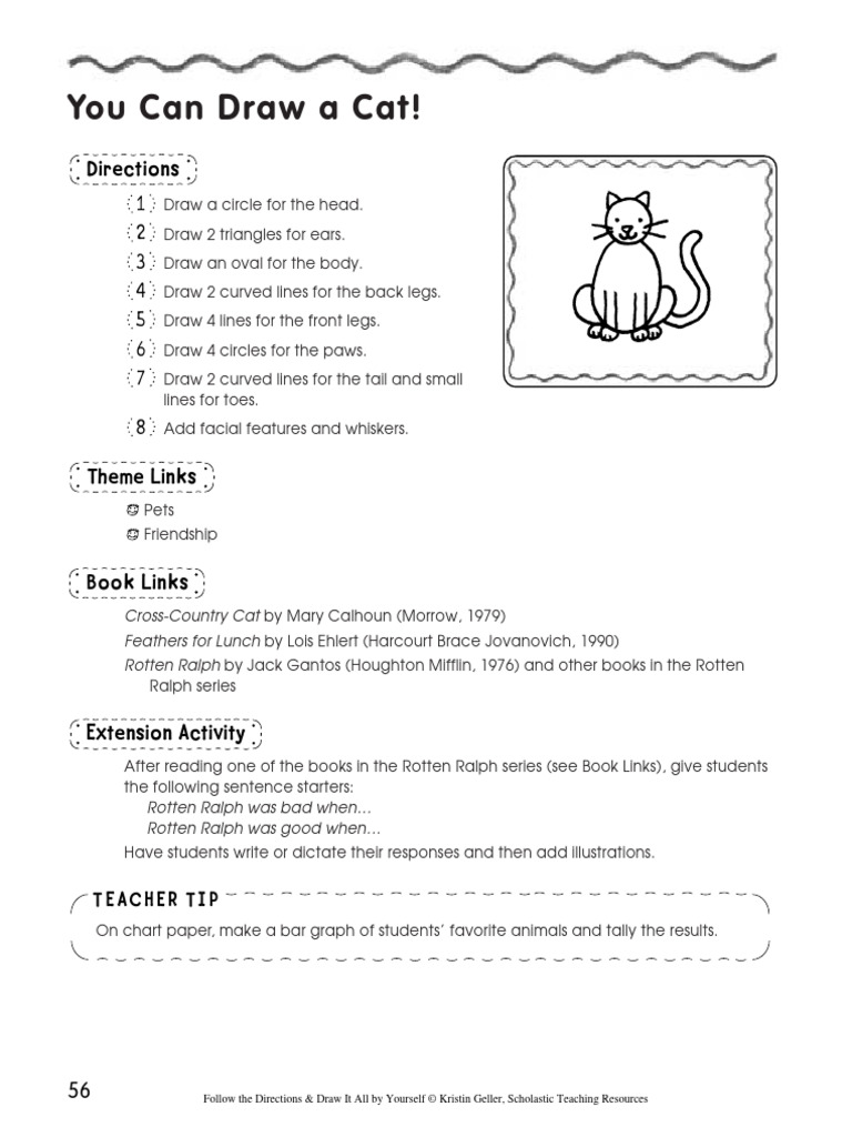 How To Draw A Cat-Merged | PDF | Butterfly