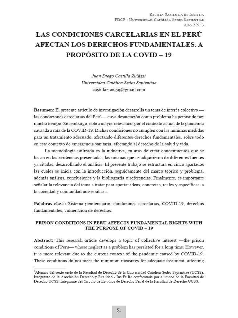 Webmasterucss,+Condiciones Carcelarias Peru Afectan Derechos Fundamentales Proposito Covid 19 ...