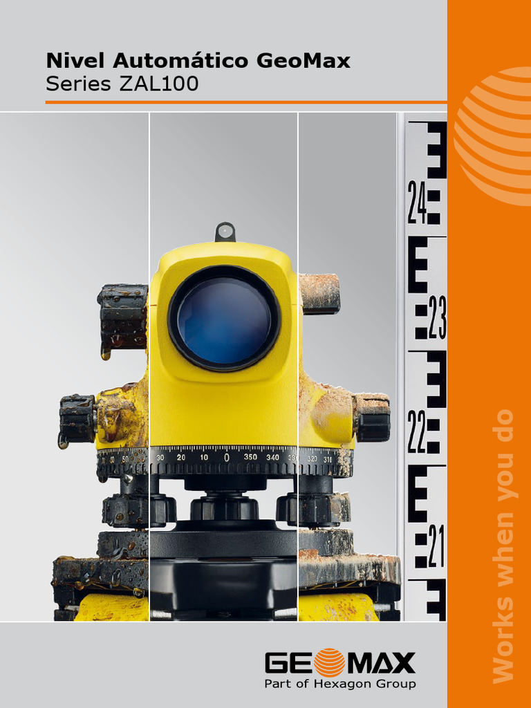 GeoMax ZAL100 DAT - Es | PDF | Óptica