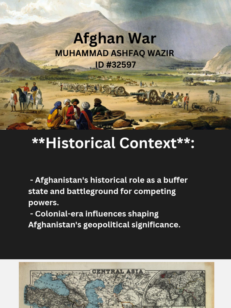 Afghan War - Conflict Resolution Presentation | PDF | Politics | History
