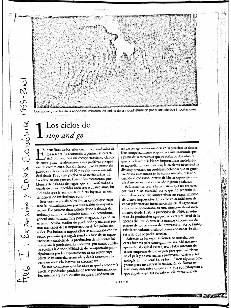 Rappaport-Los Ciclos Economicos Del Stop and Go | PDF
