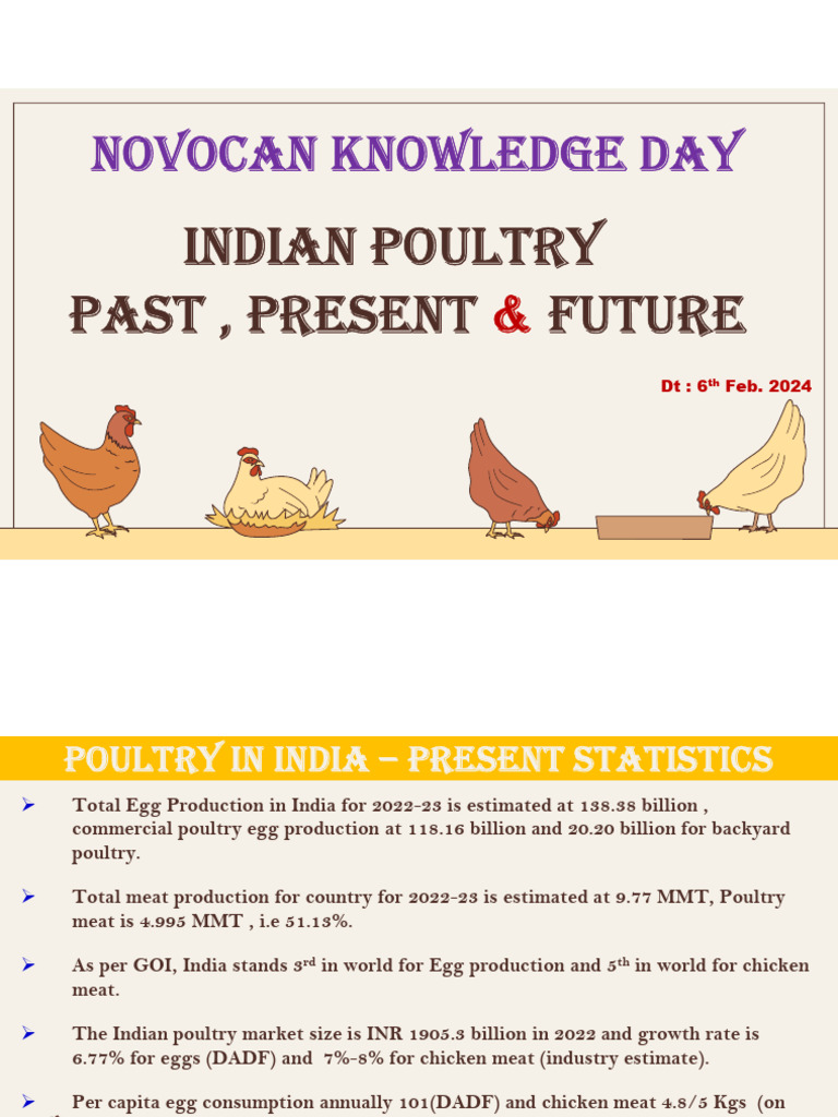 Dr. KGAnand - Indian Poultry Past Present and Future | PDF | Poultry ...