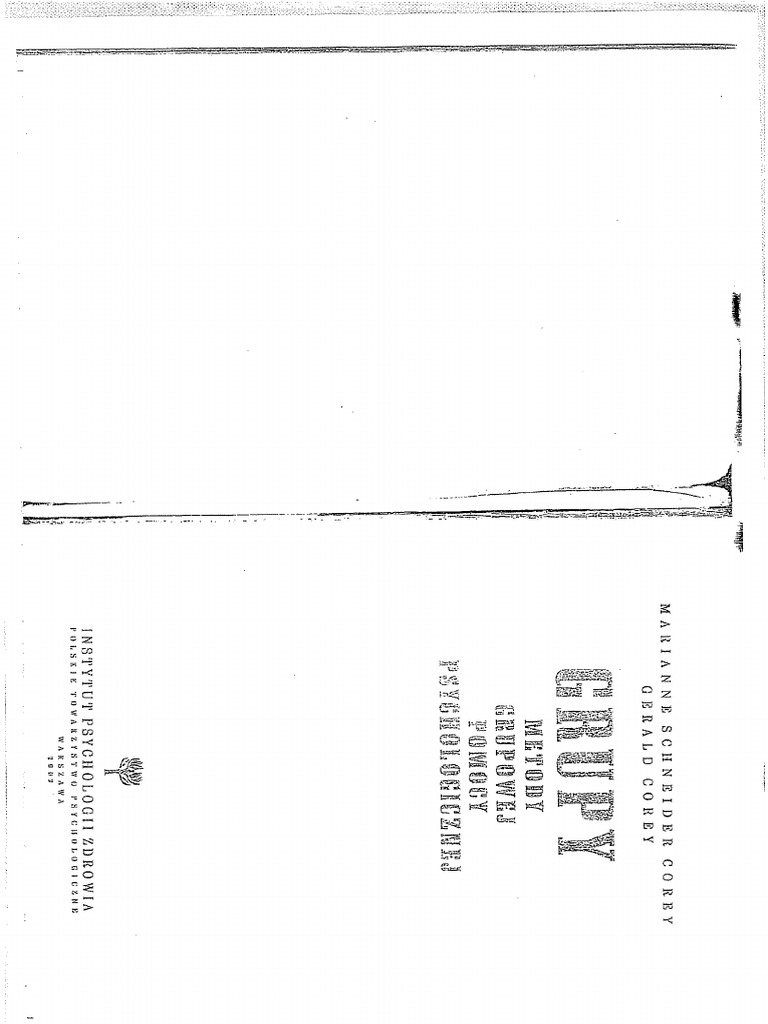 Marianne Schneider Corey, Gerald Corey - Grupy. Metody Grupowej Pomocy Psychologicznej | PDF