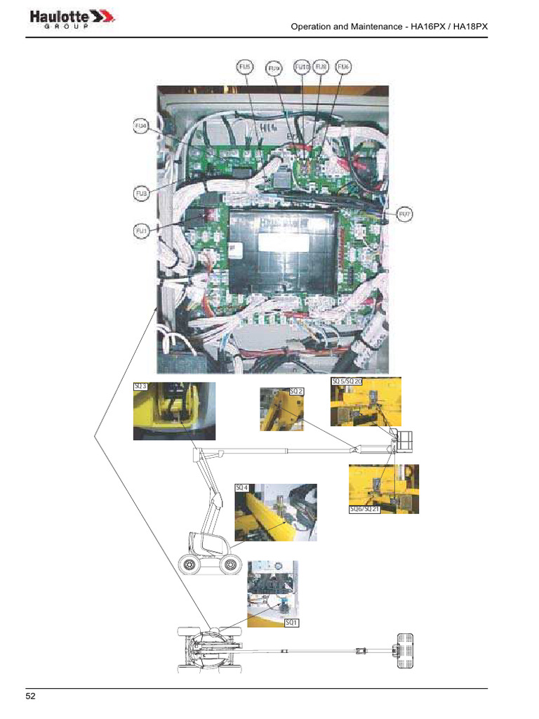 Schem Hydr I Elektr - HA16PX - GB - E 12.05 | PDF | Fuse (Electrical ...